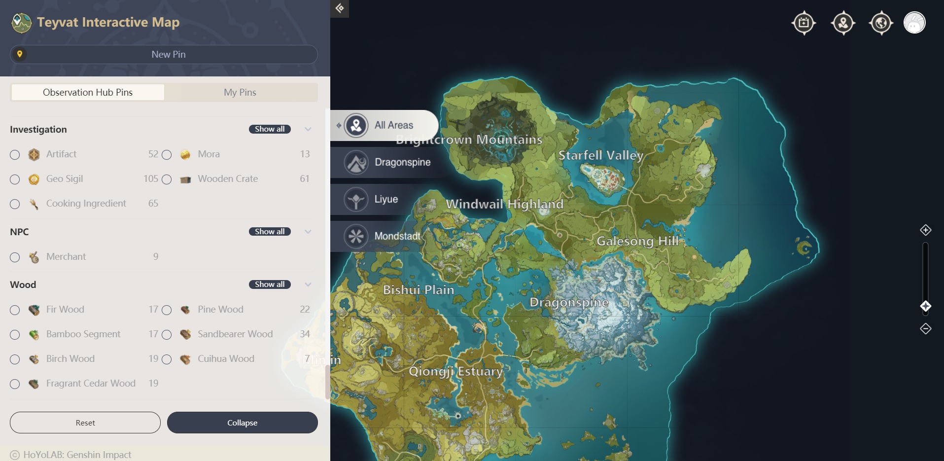 Mihoyo Akhirnya Hadirkan Fitur Map Interaktif Genshin Impact - gamerwk.com