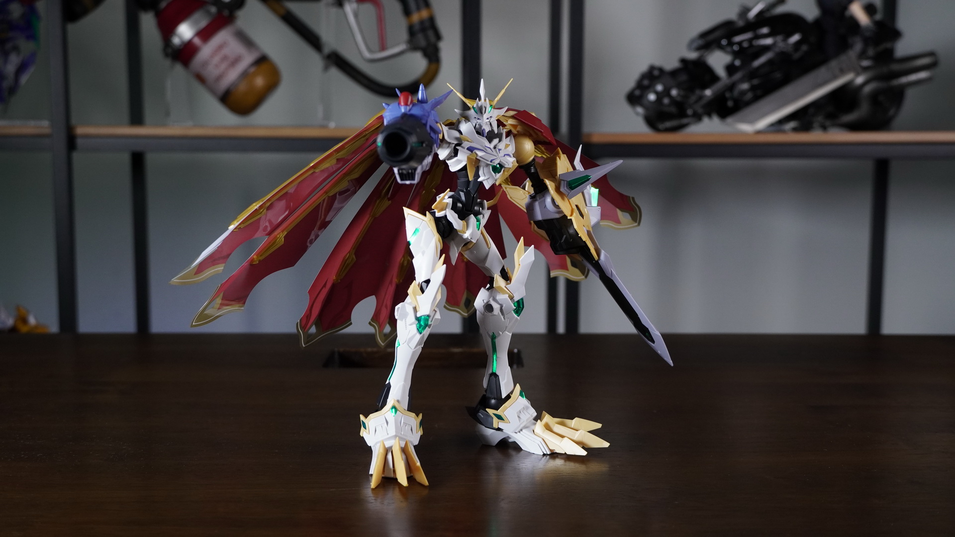 Unboxing Model Kit Omegamon X-Antibody Versi Figure-rise Standard yang ...