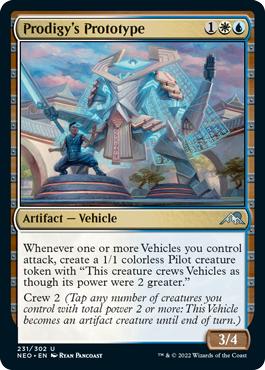 Preview MtG “Kamigawa: Neon Dynasty” – Prodigy's Prototype Sebagai ...