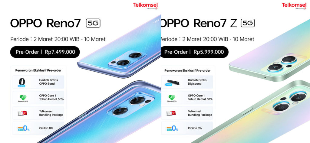 OPPO Resmi Luncurkan Reno7 5G Series di Indonesia, Ini Harga ...