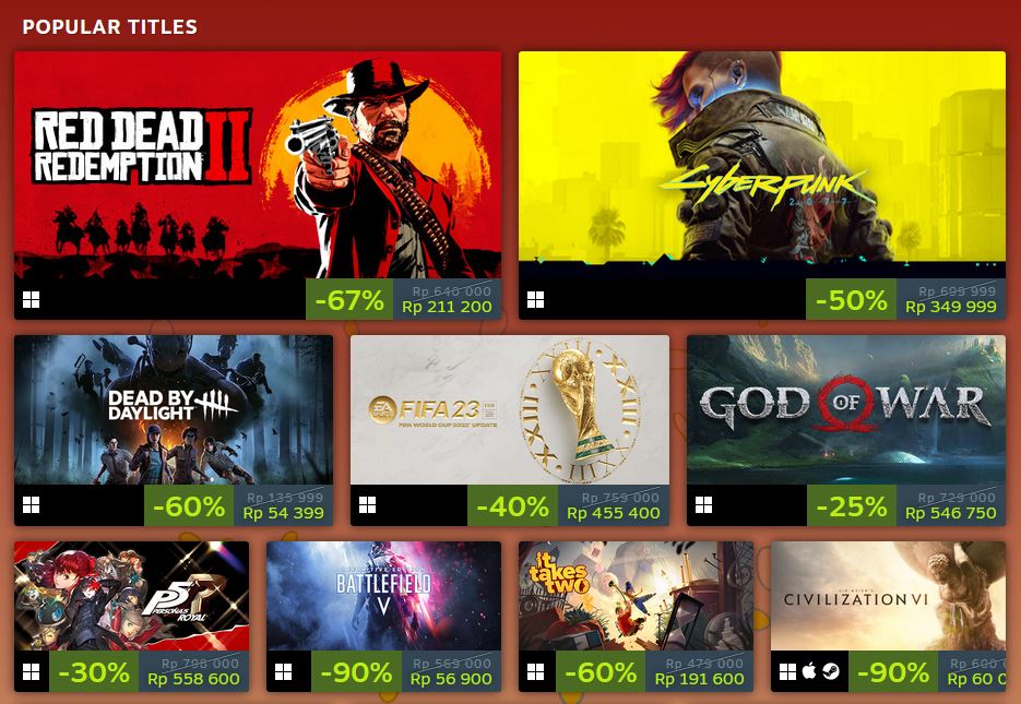 Steam Autumn Sale Resmi Dimulai, Banyak Game Baru Udah Kena Diskon ...