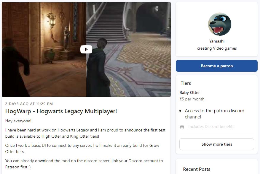 Hogwarts Legacy Sekarang Dukung Multiplayer Berkat Mod dari Komunitas! | GamerWK
