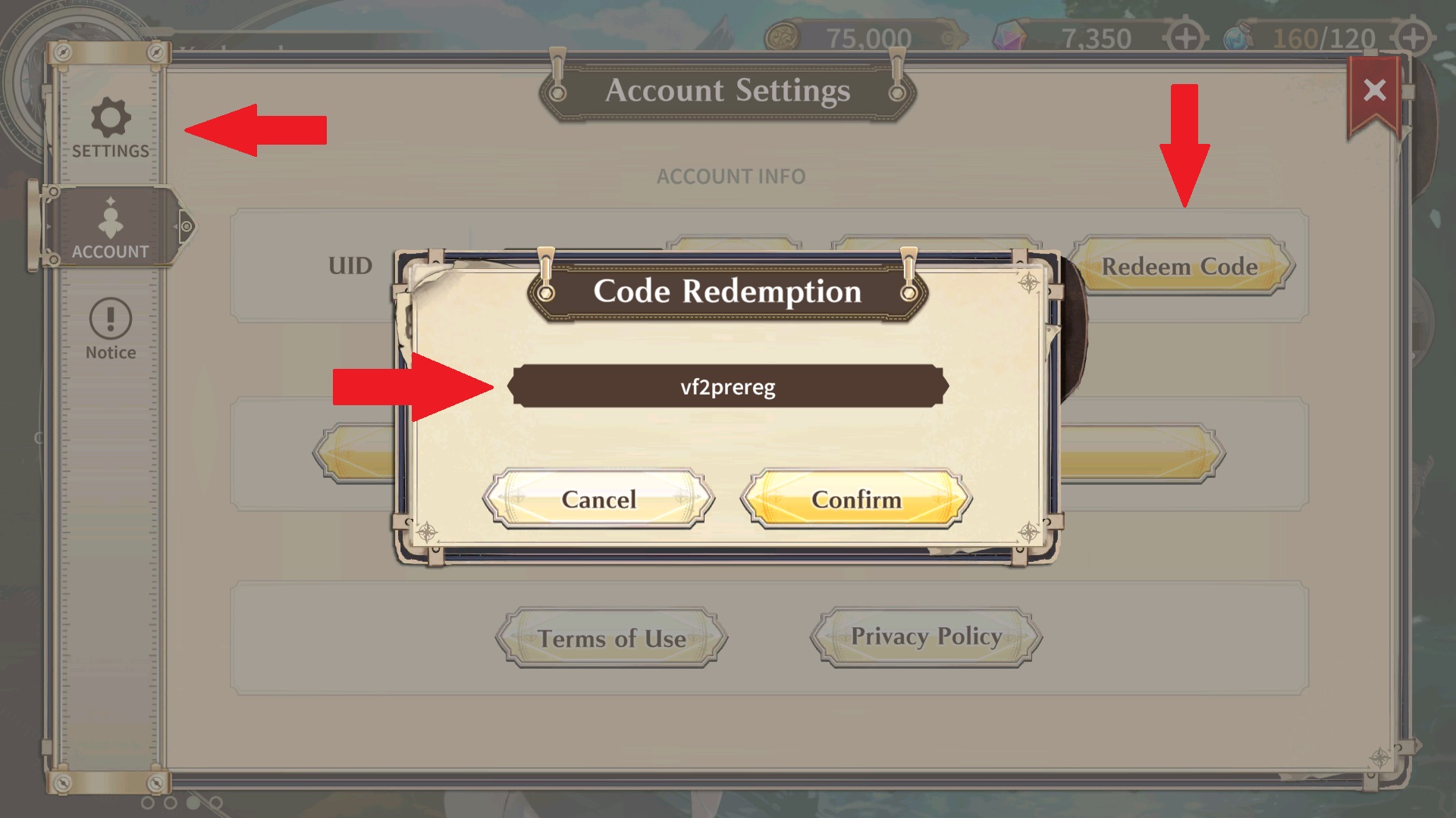 Redeem Code Valiant Force 2 - Update 2023 - gamerwk.com