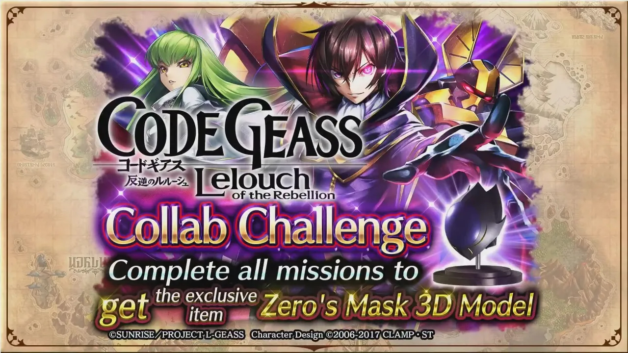 Last Cloudia Hadirkan Kolaborasi Spesial dengan Anime Code Geass! | GamerWK
