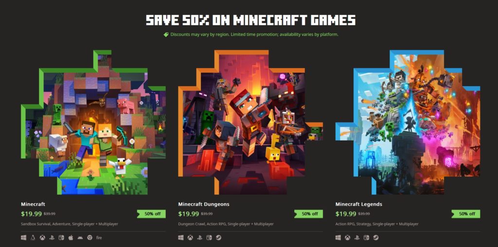 Ulang Tahun Ke-15, Game Minecraft Diskon Hingga 70% | GamerWK