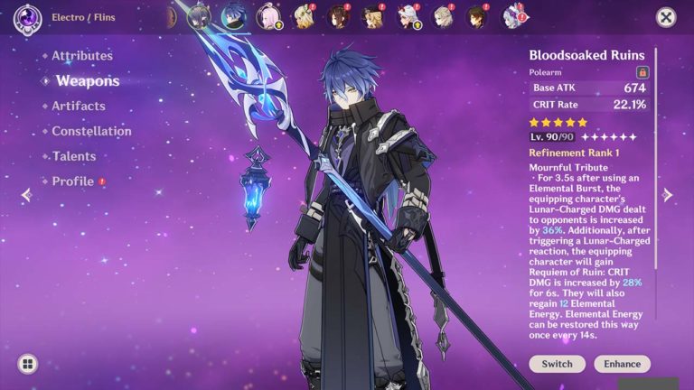 [GUIDE] Flins Genshin Impact - Build, Skill, dan Komposisi Tim | GamerWK
