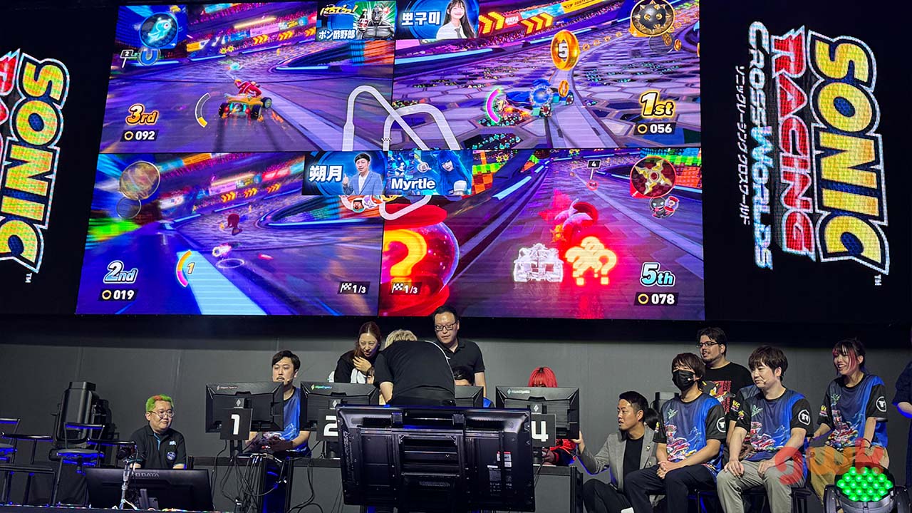 [TGS 2025] Highlight Event Stage Sonic Racing: CrossWorlds yang ...