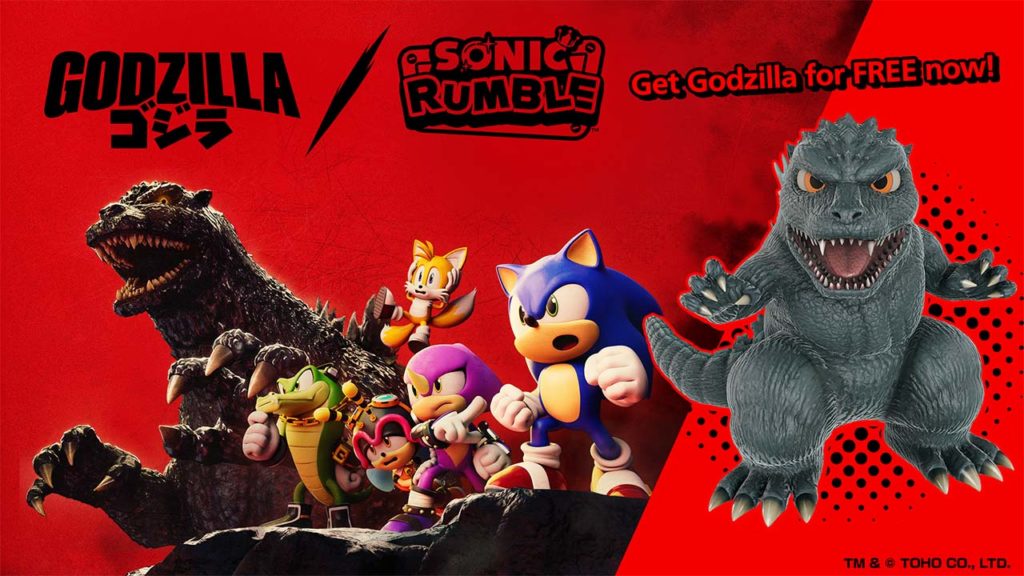 Sonic Rumble Akan Adakan Event Crossover Godzilla Mulai 22 Desember ...