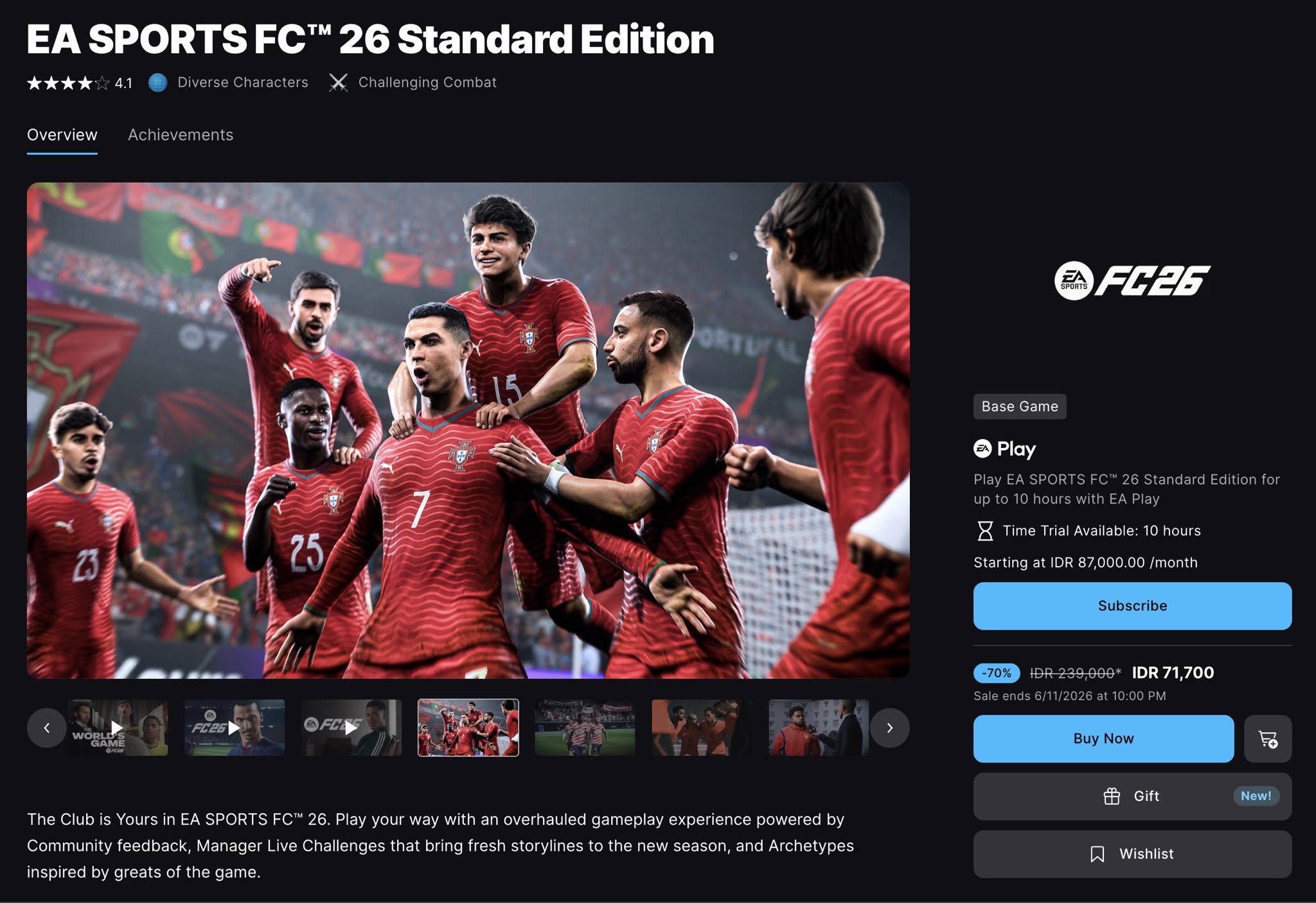 EA Sports FC 26 Diskon Besar di Steam, Gamer Rela Refund versi Epic ...